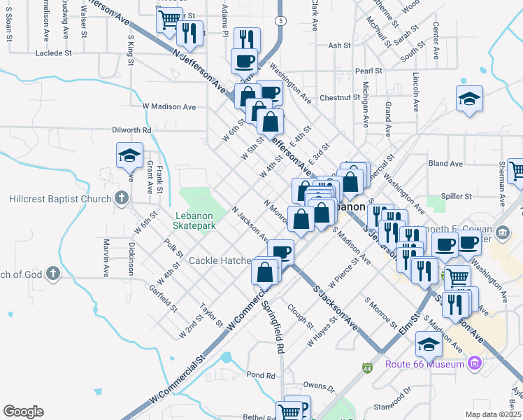 333 West 3rd Street, Lebanon MO - Walk Score