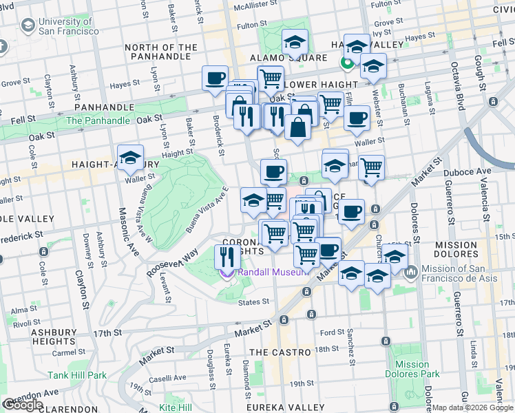 50 Divisadero Street, San Francisco CA - Walk Score