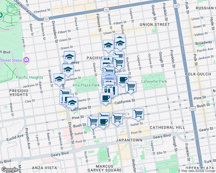 2301 Fillmore Street, San Francisco CA - Walk Score