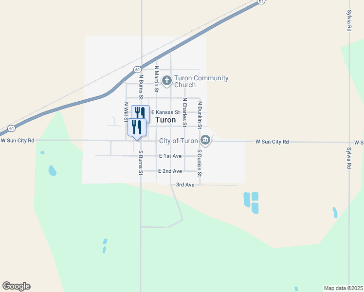 101 South Charles Street, Turon KS - Walk Score