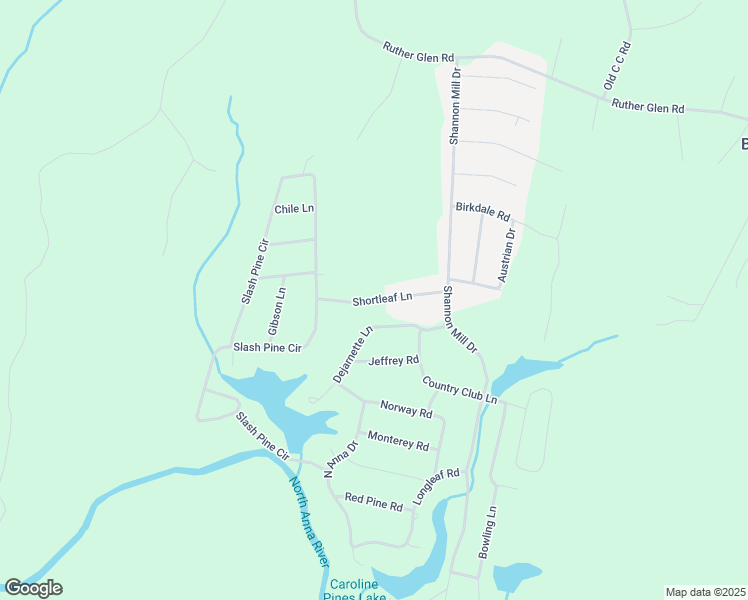 Shortleaf Road, Ruther Glen VA - Walk Score