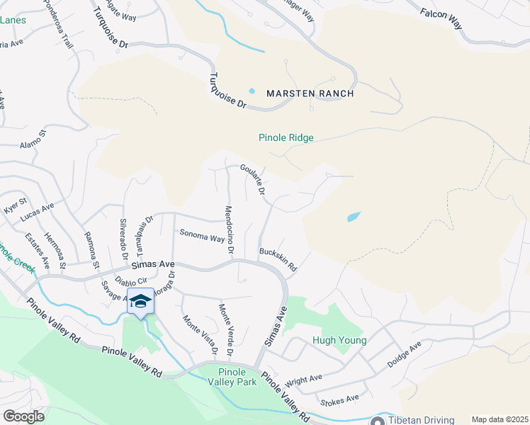 2716 Appaloosa Trail, Pinole CA - Walk Score