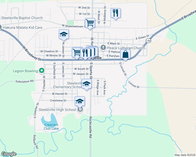 East Roosevelt Street, Steeleville IL - Walk Score