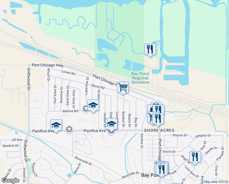 221 Shore Road, Bay Point CA - Walk Score