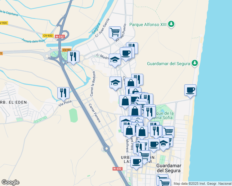 Calle Italia, Guardamar del Segura Alicante - Walk Score