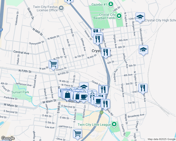 414 Edwards Street, Festus MO - Walk Score