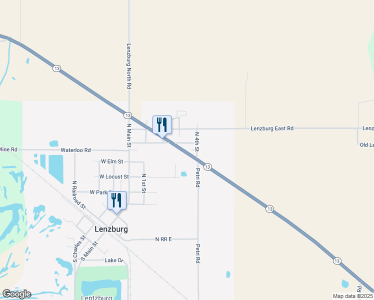 315 East Pinckneyville Street, Lenzburg IL - Walk Score