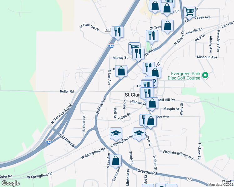 100 East North Street, Saint Clair MO - Walk Score