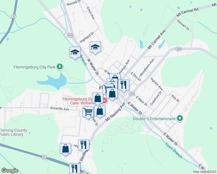 117 West Water Street, Flemingsburg KY - Walk Score