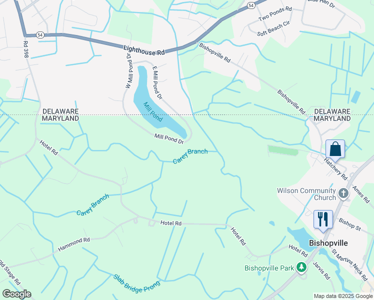 10026 Mill Pond Drive, Bishopville MD - Walk Score
