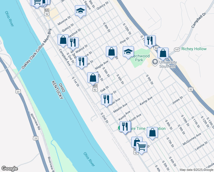 1625 South 4th Street, Ironton OH - Walk Score