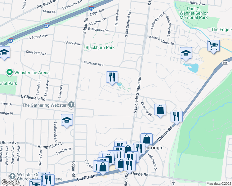 703 South Laclede Station Road, Webster Groves MO - Walk Score