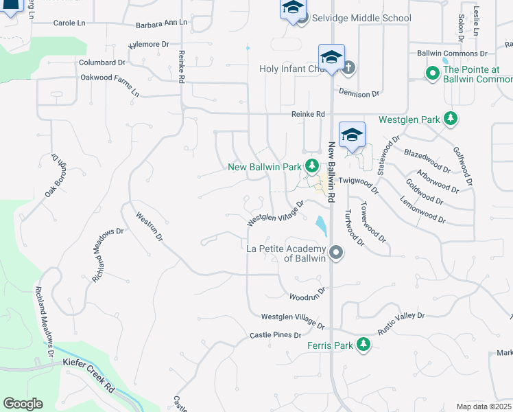 335 Quail Village Drive, Ballwin MO - Walk Score