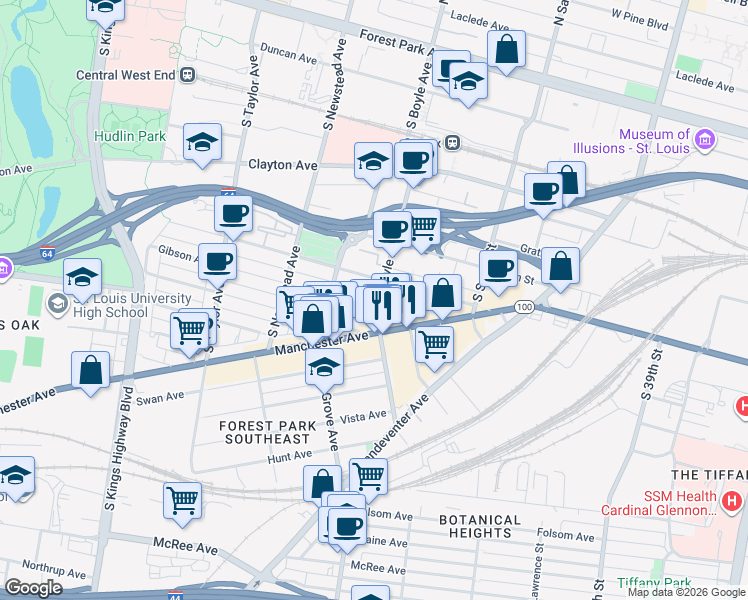 Barnes Jewish Hospital Campus Map - Map