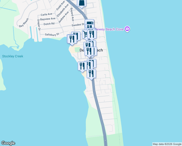 1301 Coastal Highway, Dewey Beach DE - Walk Score