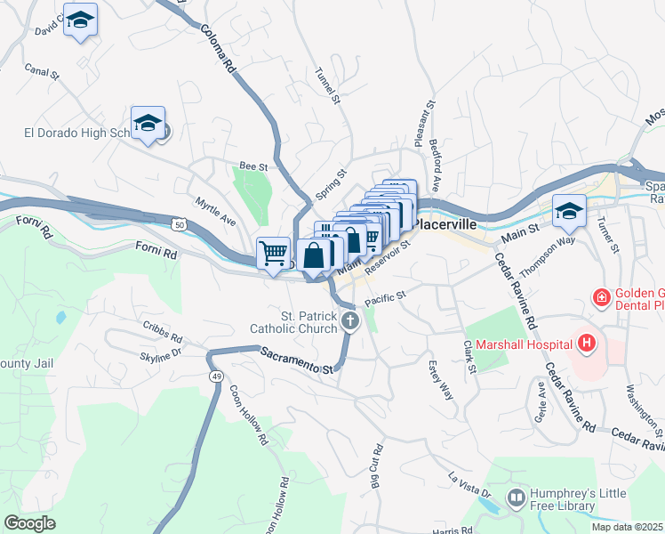 209 Main Street, Placerville CA - Walk Score