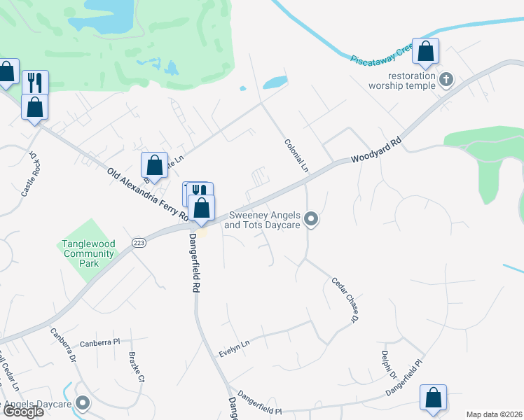 8200 Woodyard Road, Clinton MD - Walk Score