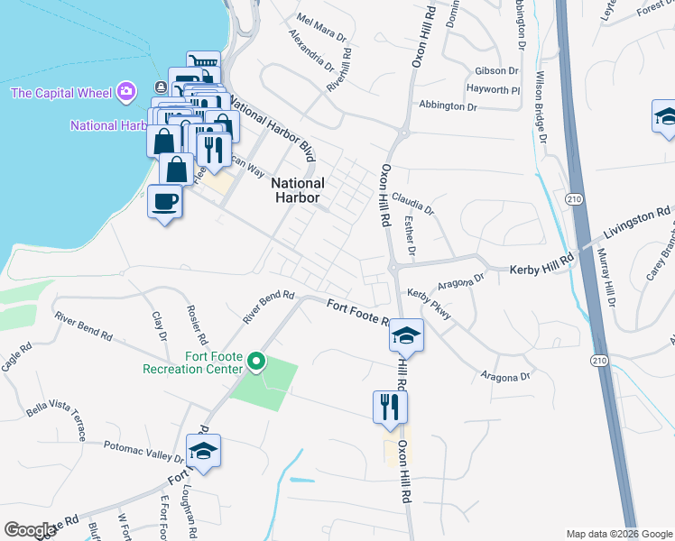 705 River Mist Drive, National Harbor MD - Walk Score