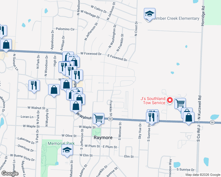 108 Samantha Street, Raymore MO - Walk Score