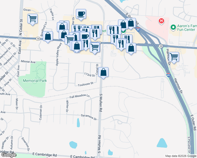 200 Canal Street, Belton MO - Walk Score