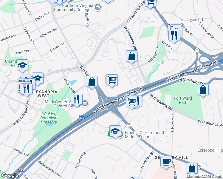 4901 Seminary Road, Alexandria VA - Walk Score