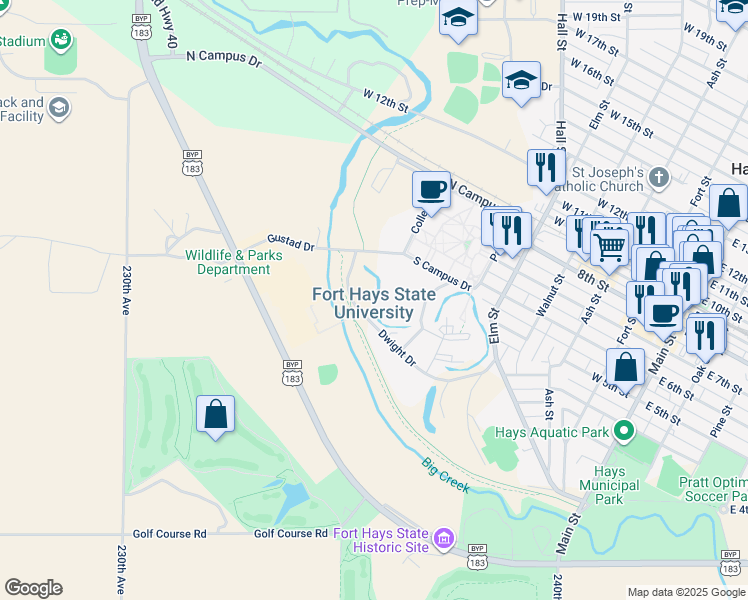 600 Park Street, Hays KS - Walk Score