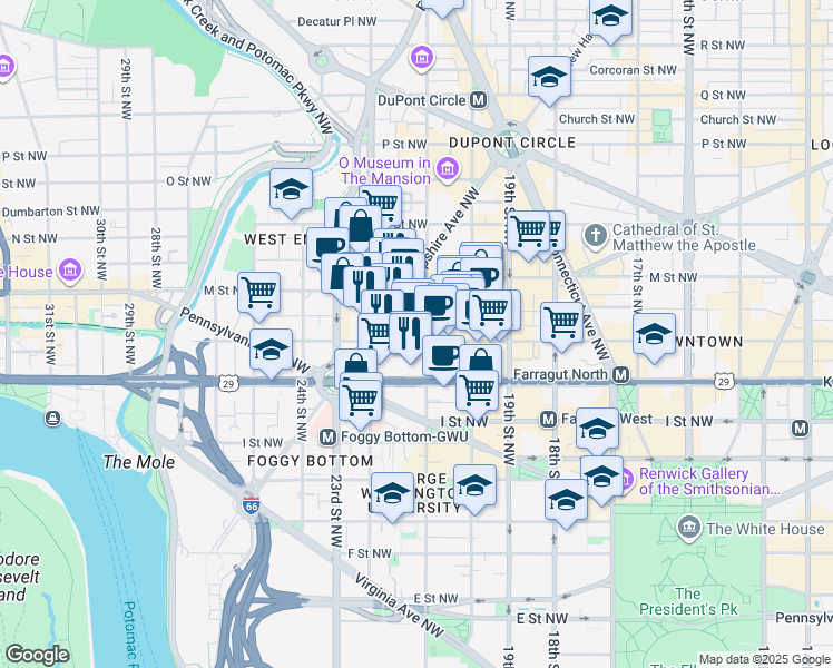 2101 L Street Northwest, Washington D.C. DC - Walk Score