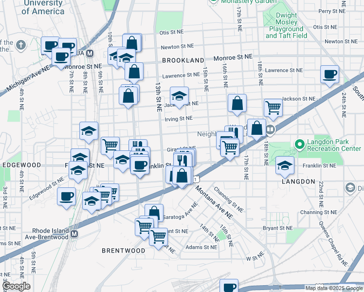 1346 Girard Street Northeast, Washington, DC DC - Walk Score