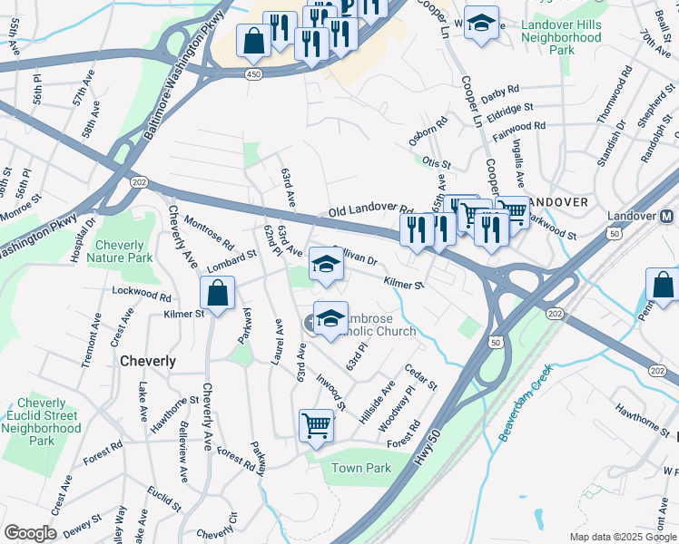 6323 Kilmer Street, Cheverly MD - Walk Score