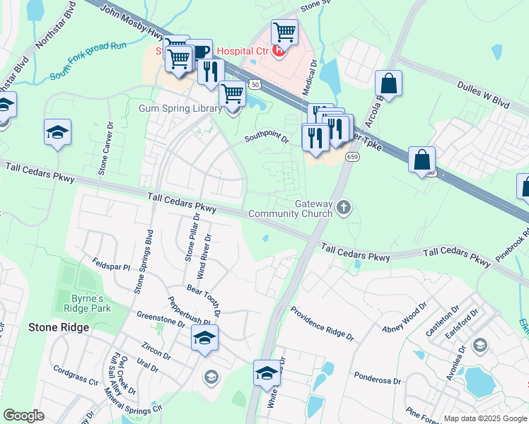 24762 Stone Station Terrace, Aldie VA - Walk Score