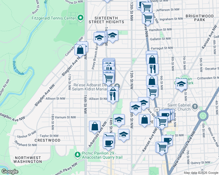 4602 14th Street Northwest, Washington, DC DC - Walk Score