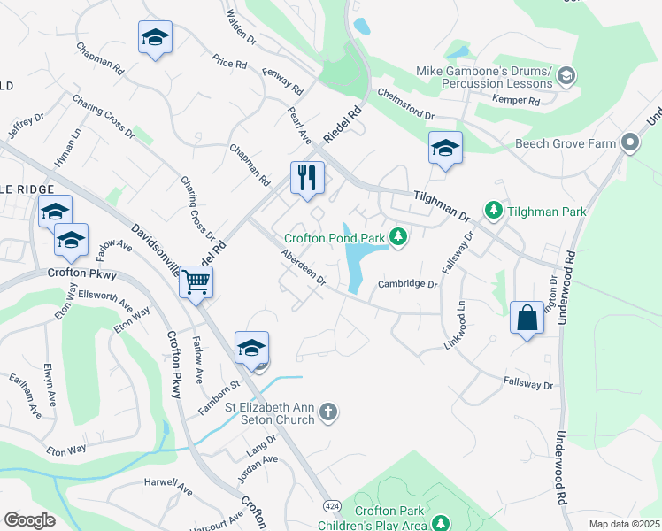 2044 Friendly Place, Crofton MD - Walk Score