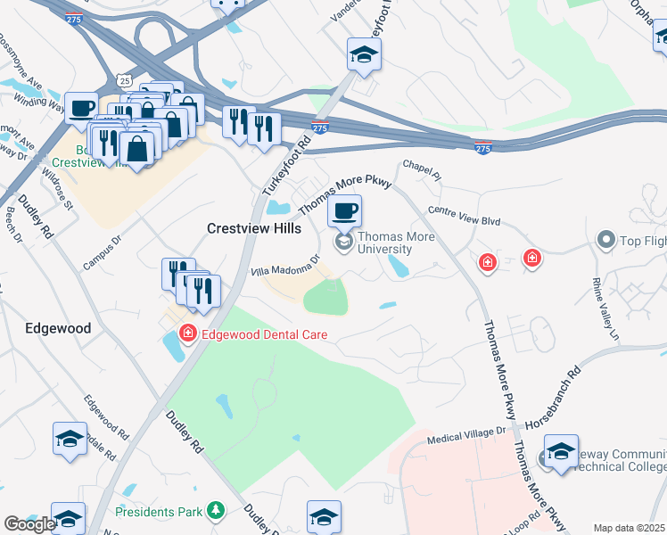 333 Thomas More Parkway, Crestview Hills KY - Walk Score