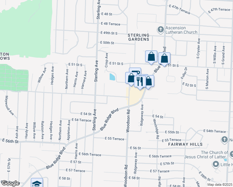 11500 East 53rd Street, Raytown MO - Walk Score