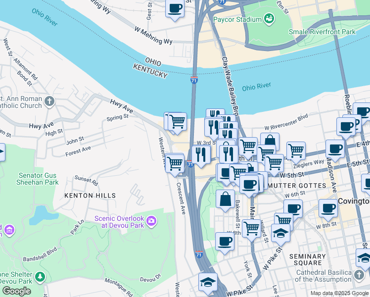 669 West 3rd Street, Covington KY - Walk Score