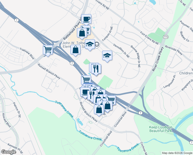 1500 East Market Street, Leesburg VA - Walk Score