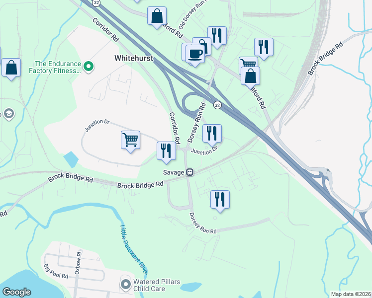 9001 Dorsey Run Road, Annapolis Junction MD - Walk Score