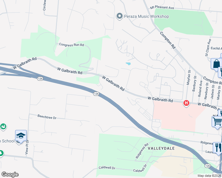 375 West Galbraith Road, Cincinnati OH - Walk Score