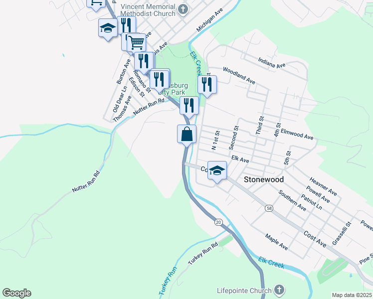 1524 Buckhannon Pike, Nutter Fort WV - Walk Score