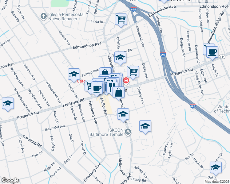 713 Frederick Road, Catonsville MD - Walk Score
