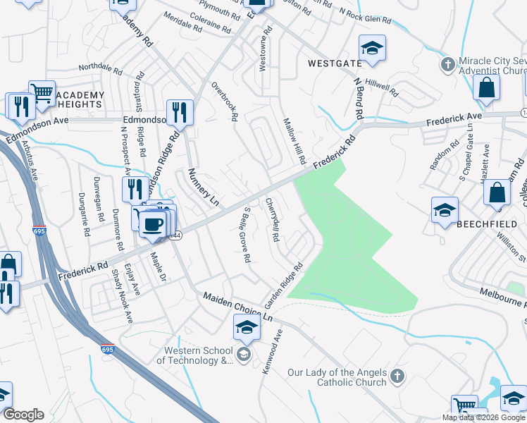 6213 Frederick Road, Catonsville MD - Walk Score