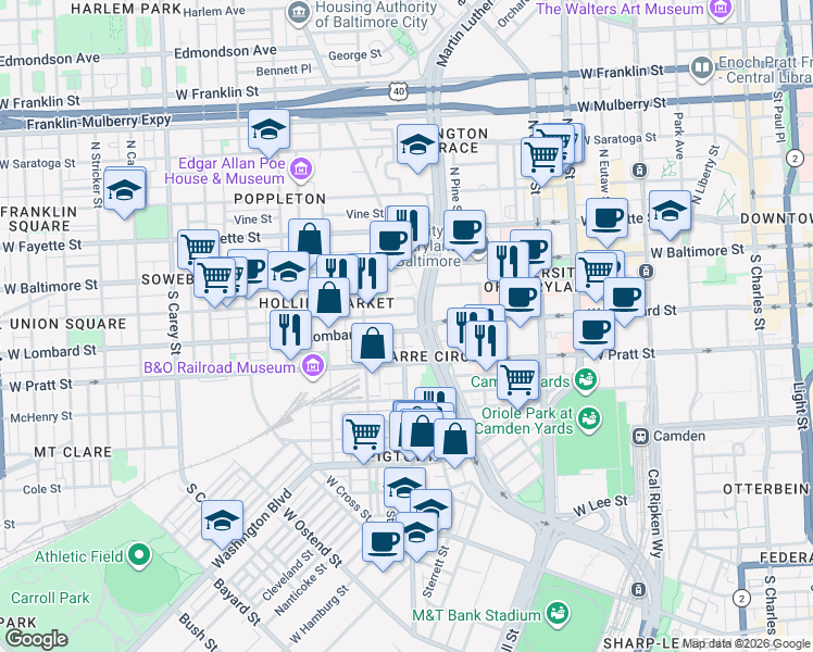 820 West Lombard Street, Baltimore MD - Walk Score