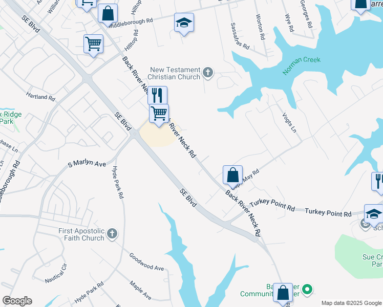 Back River Neck Road, Essex MD - Walk Score