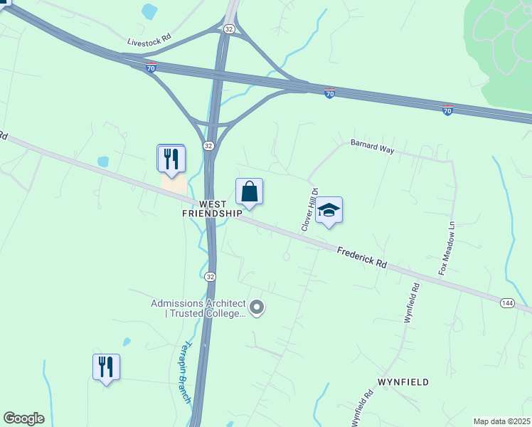 12600 Maryland 144, West Friendship MD - Walk Score