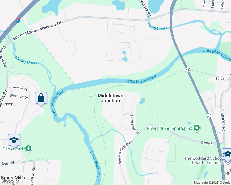 1022 River Forest Drive, Maineville OH - Walk Score