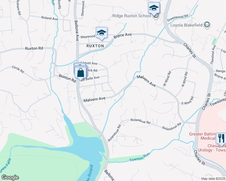1306 Ruxton Road, Towson MD - Walk Score