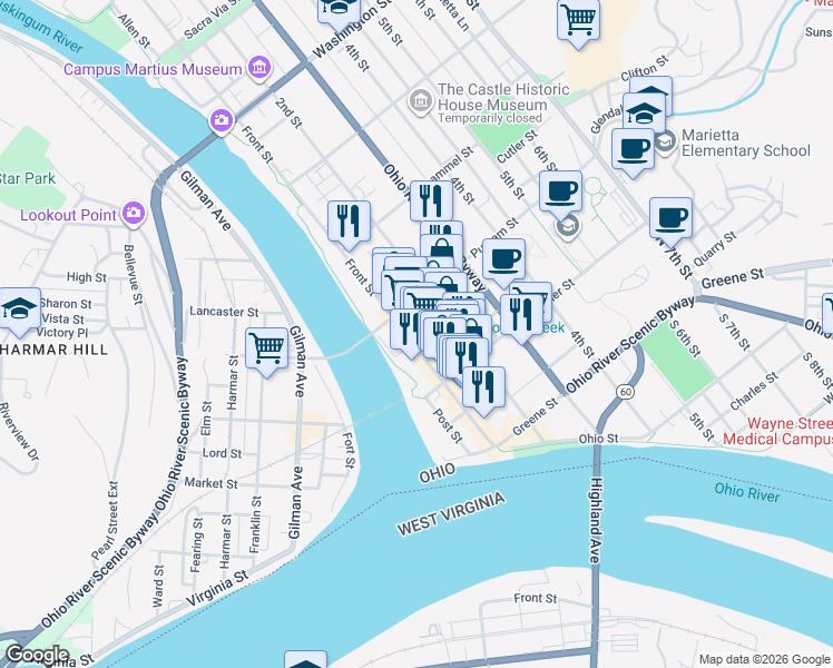 274 Front Street, Marietta OH - Walk Score