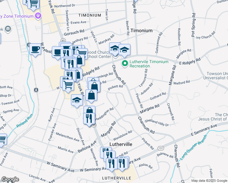 6 Dunwich Road, Timonium MD - Walk Score