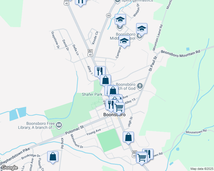 221 North Main Street, Boonsboro MD - Walk Score