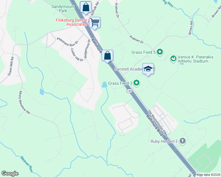 2525 Baltimore Boulevard, Finksburg MD - Walk Score